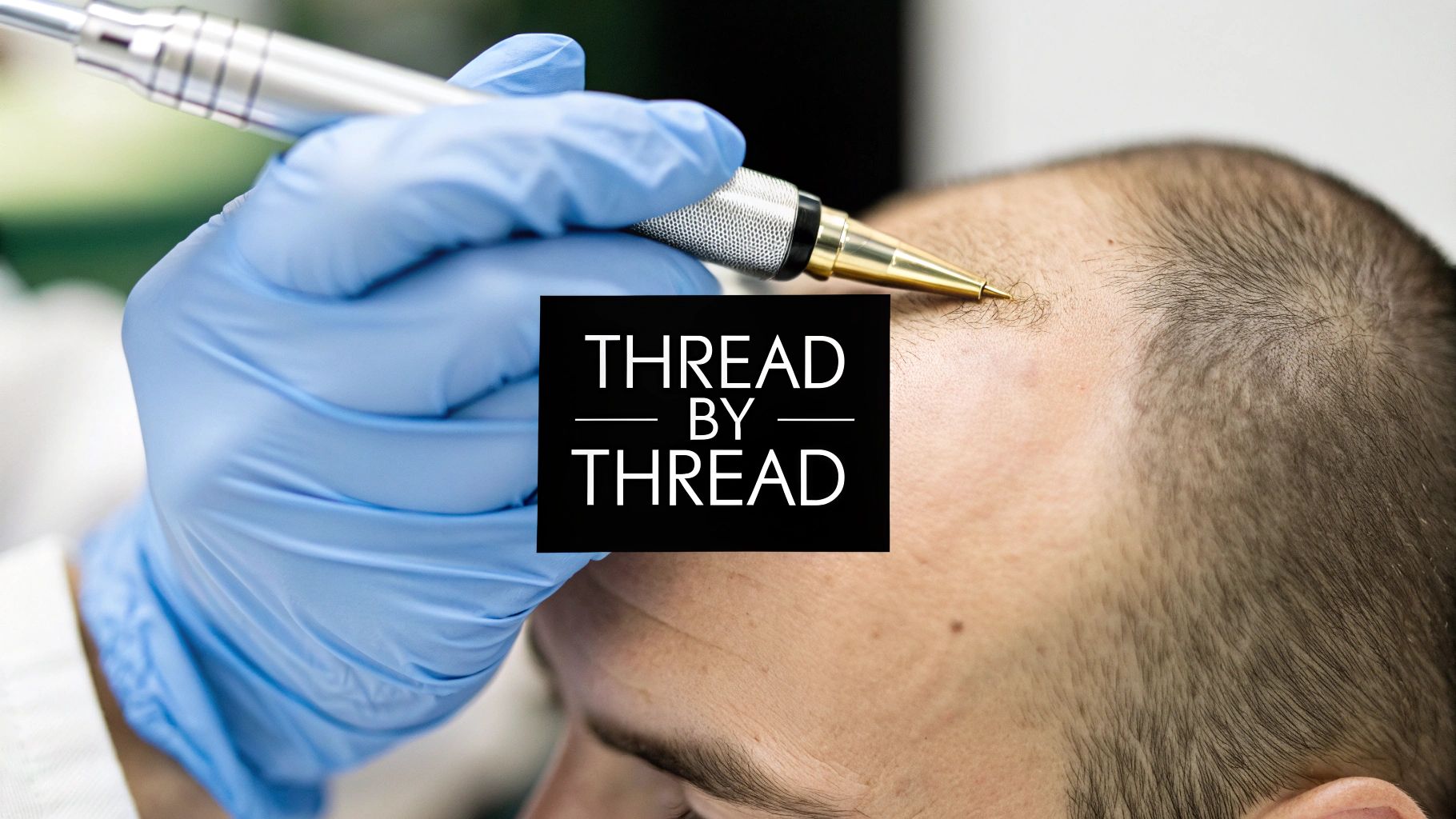 The Best Guide: the new thread by thread hair tattoo only at my transf ...